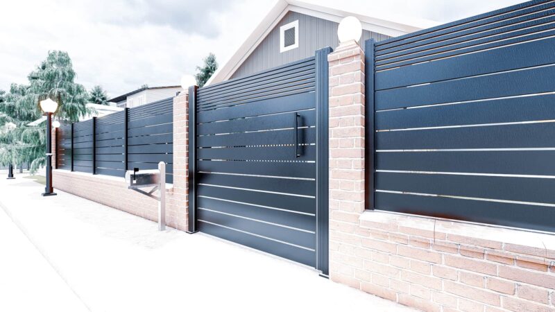 Aluminum Residential Fence - All Access Control Gates