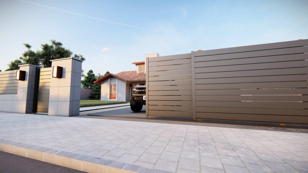 Aluminum Residential Fence - All Access Control Gates