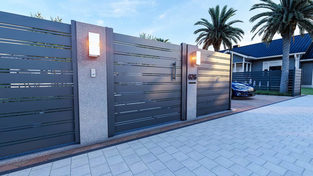 Aluminum Residential Fence - All Access Control Gates